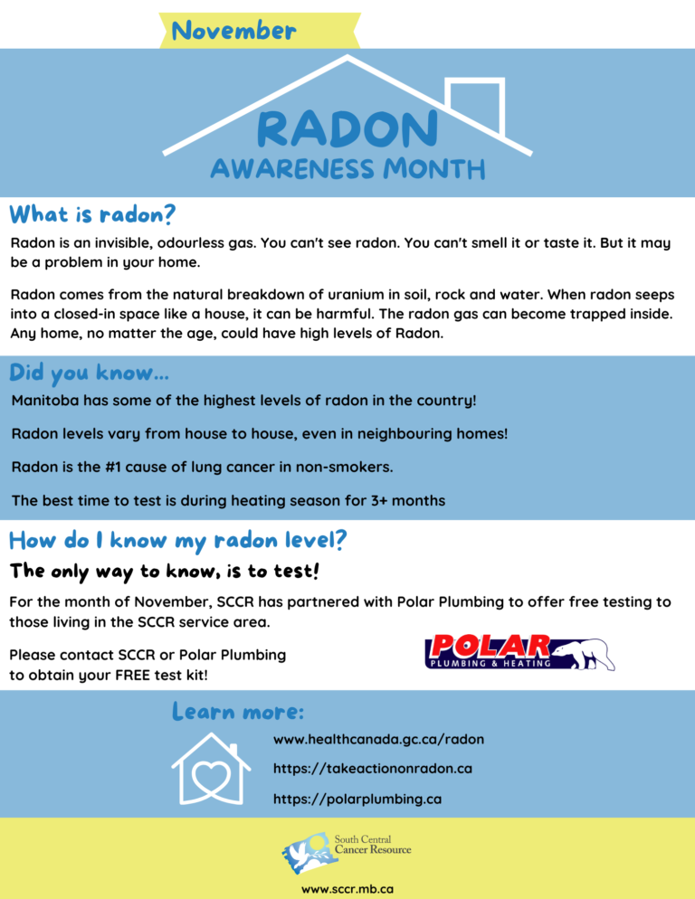 Radon Awareness - South Central Cancer Resource